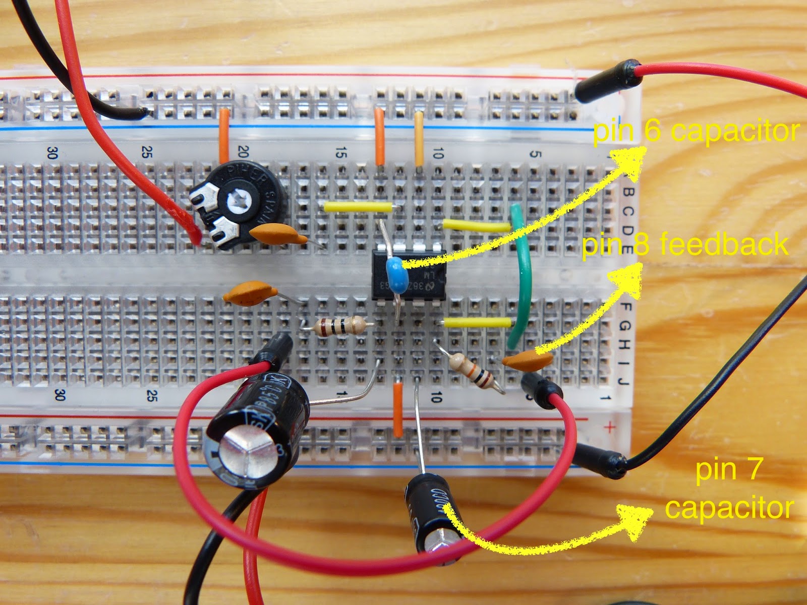 Create a simple Audio Amplifier (LM386) part 2 – HomeHack
