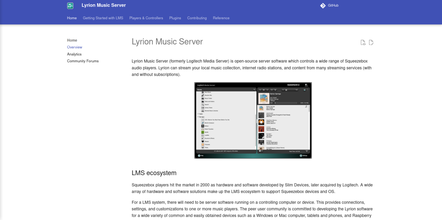 Logitech Media Server becomes Lyrion Music Server – HomeHack